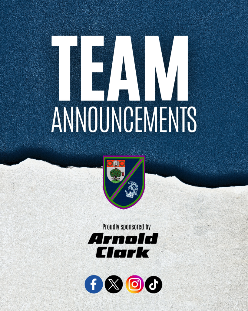 Team Announcement: Highland vs GHK Rugby - GHK Rugby