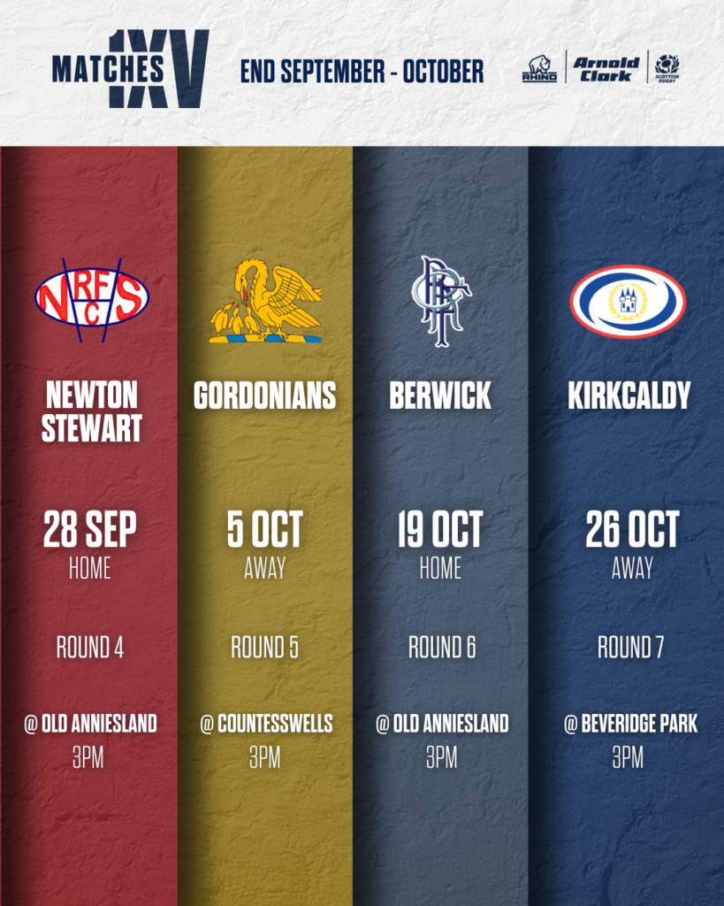 Upcoming Fixtures Calendar - GHK Rugby