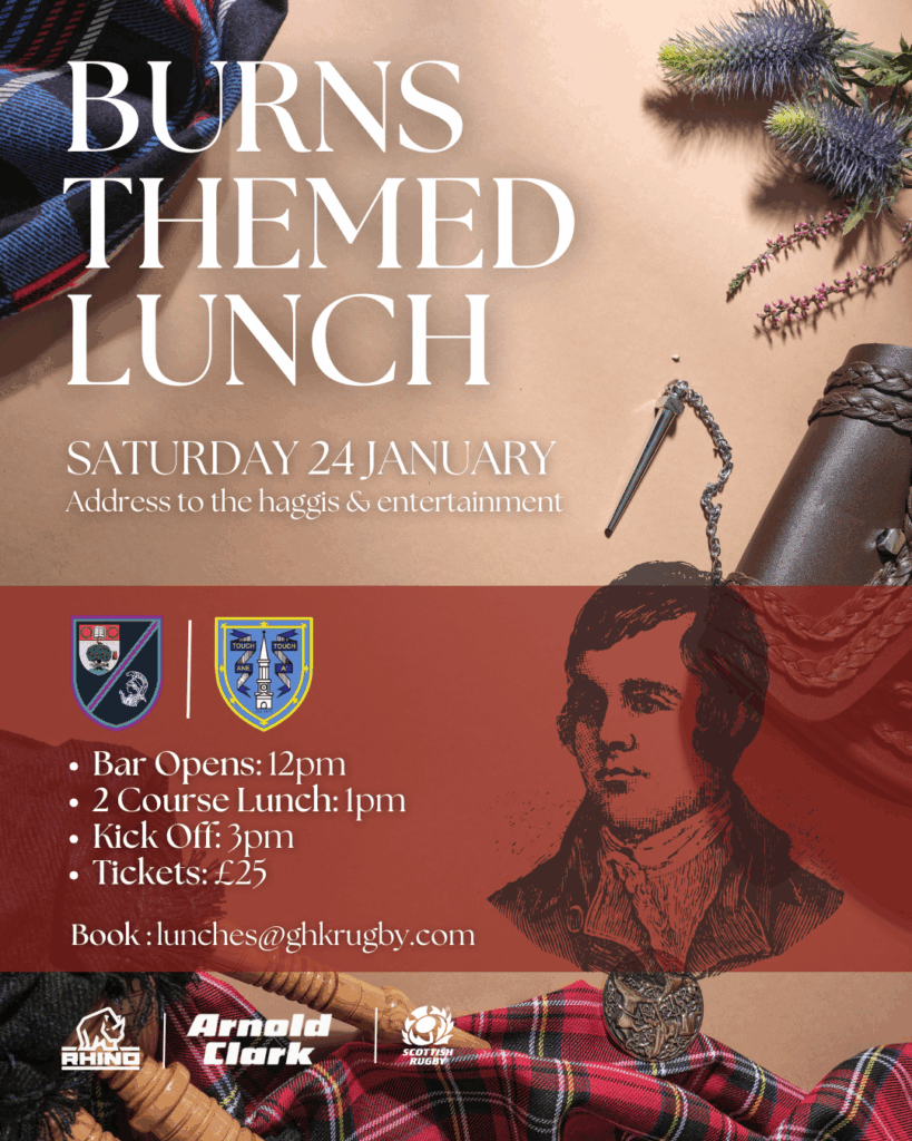 GHK Burns Themed Lunch - GHK Rugby